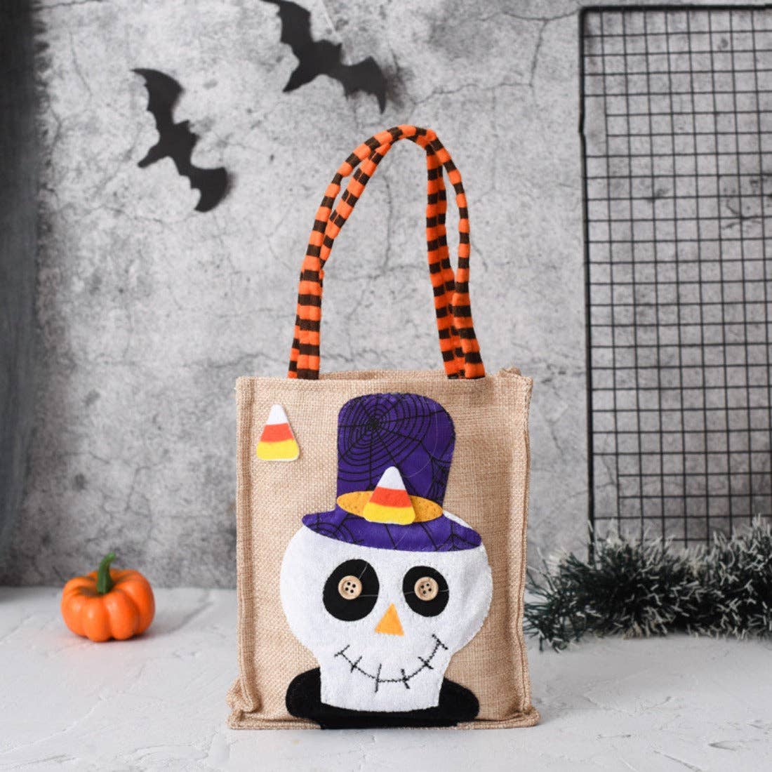 Hallo - Halloween Non-Woven Candy Bag: White – Surf, Wind and Fire